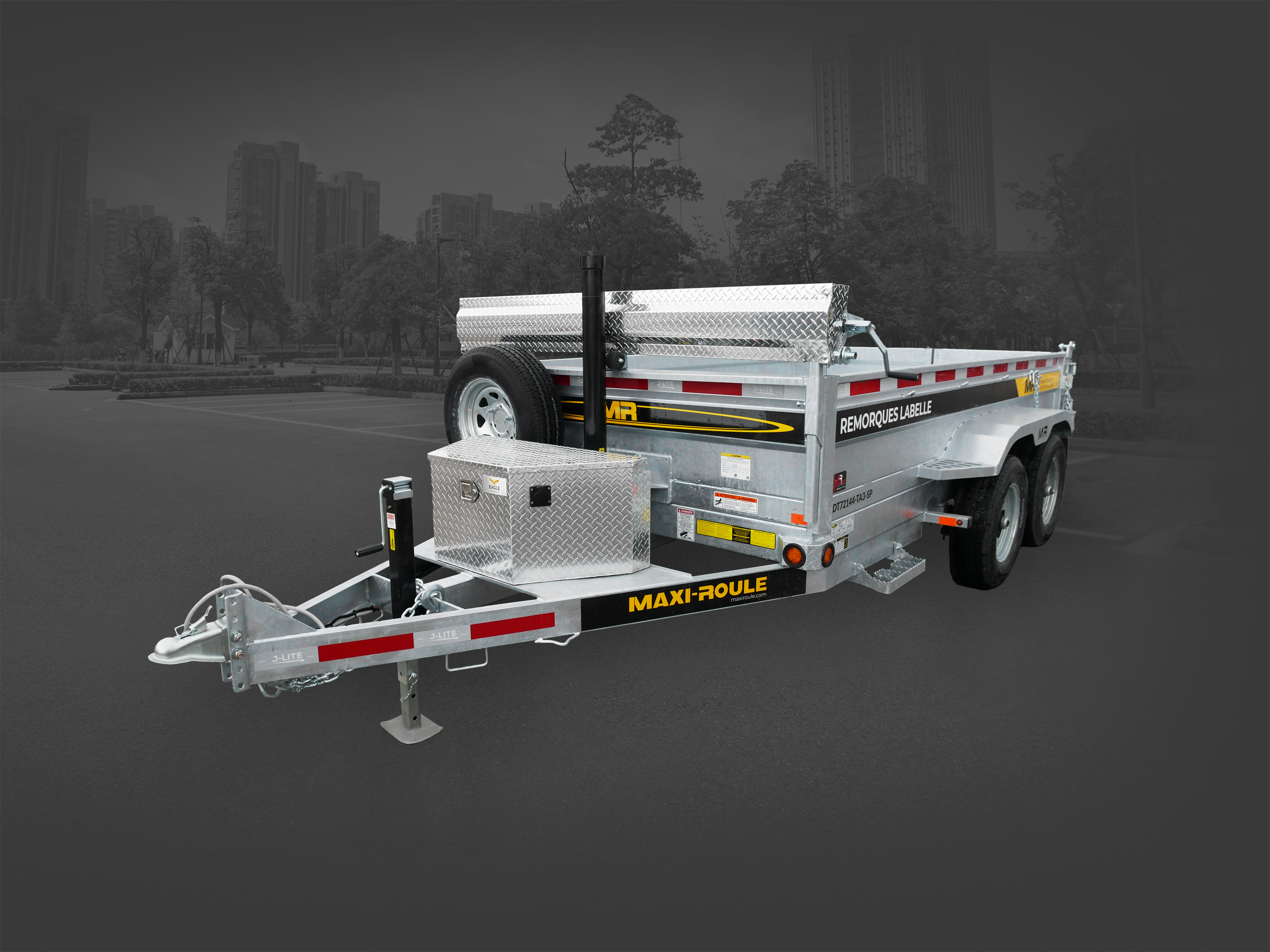 MAXI-ROULE DT 72x144 TA3 LT | Attaches Remorques Labelle